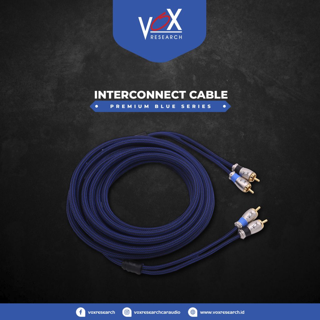 Interconnect Premium Blue Series – VOX RESEARCH